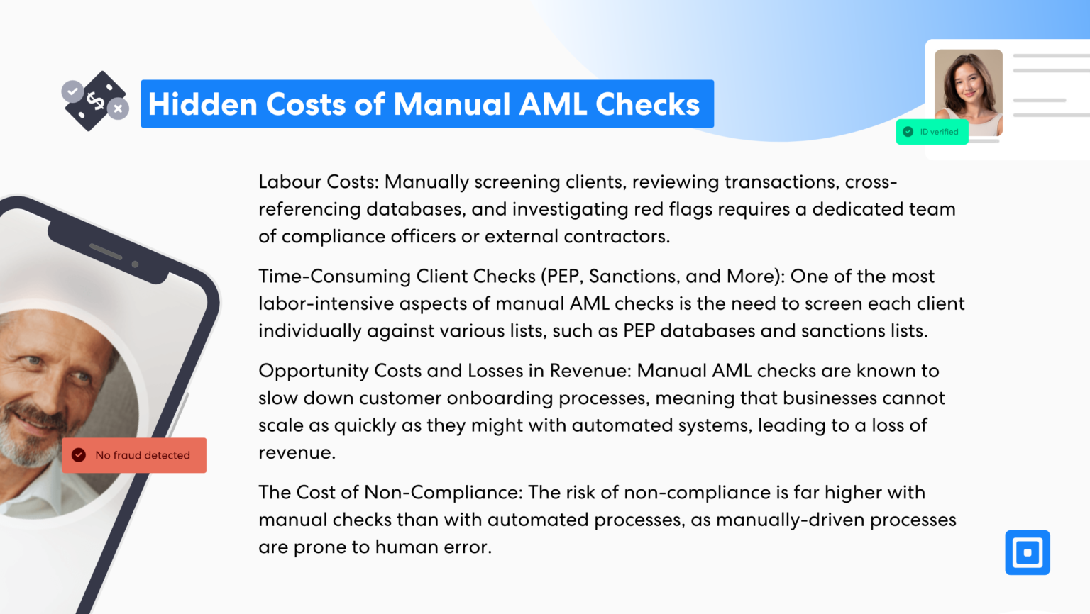 AML Check Cost: Hidden Fees in Compliance | ComplyCube